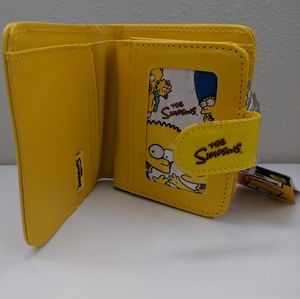 Bags | The Simpsons Yellow Bifold Wallet | Poshmark